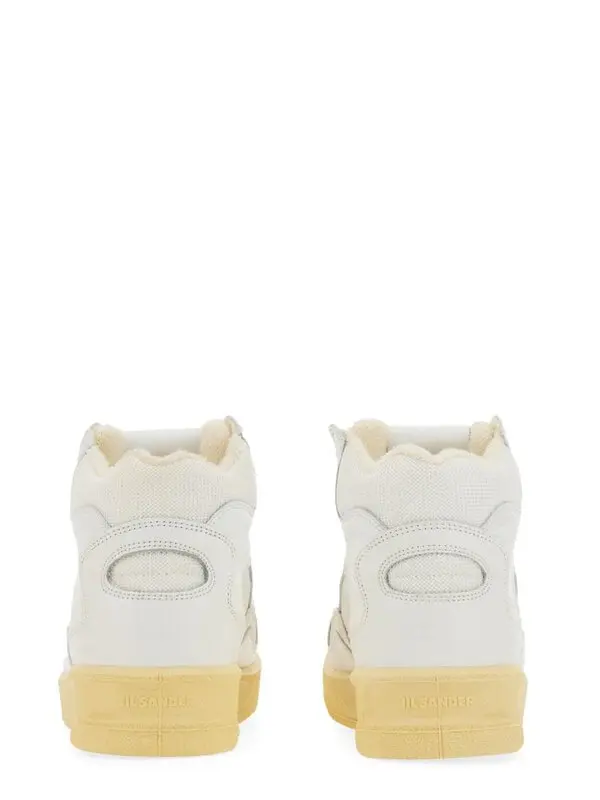 JIL SANDER High Sneakers - White