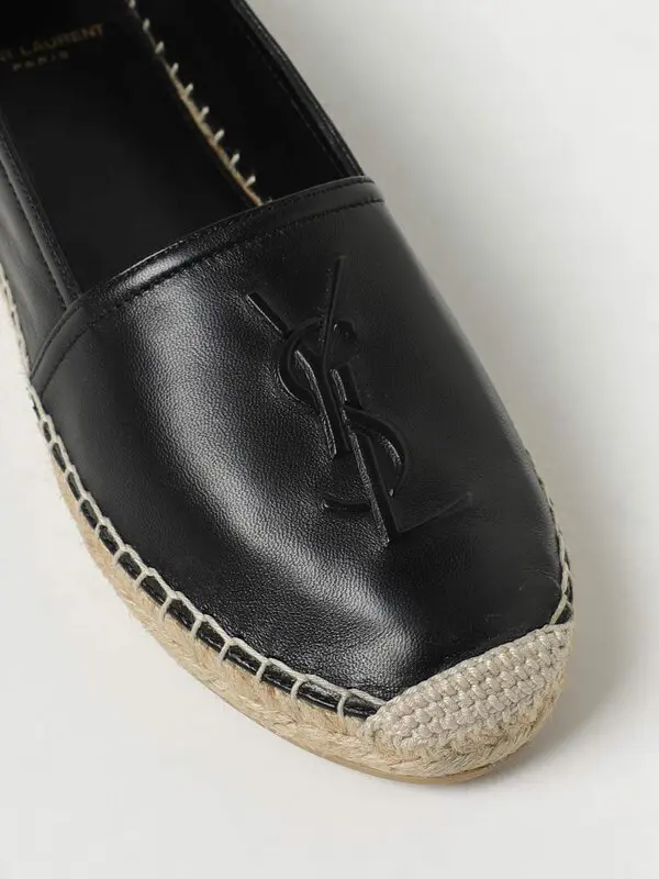 Saint Laurent Leather Espadrille