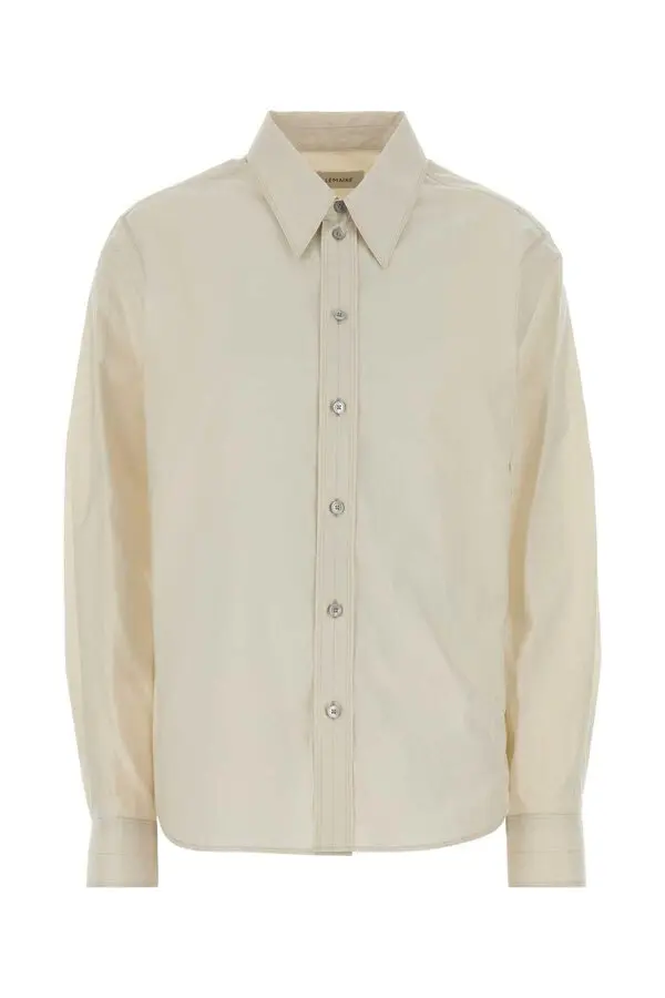 LEMAIRE Sand Poplin Shirt