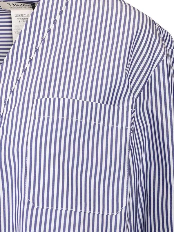 Max Mara Chicca Cotton Poplin Shirt - Multicolor