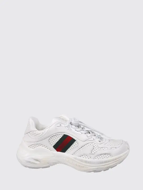 Gucci 2.0 Perforated Leather Sneakers