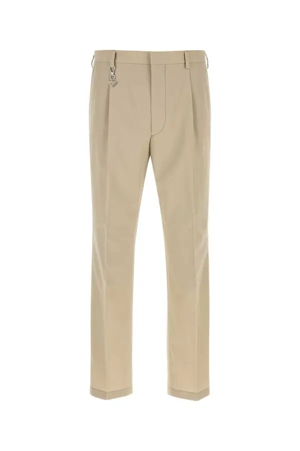 Prada Sand Cotton Pant
