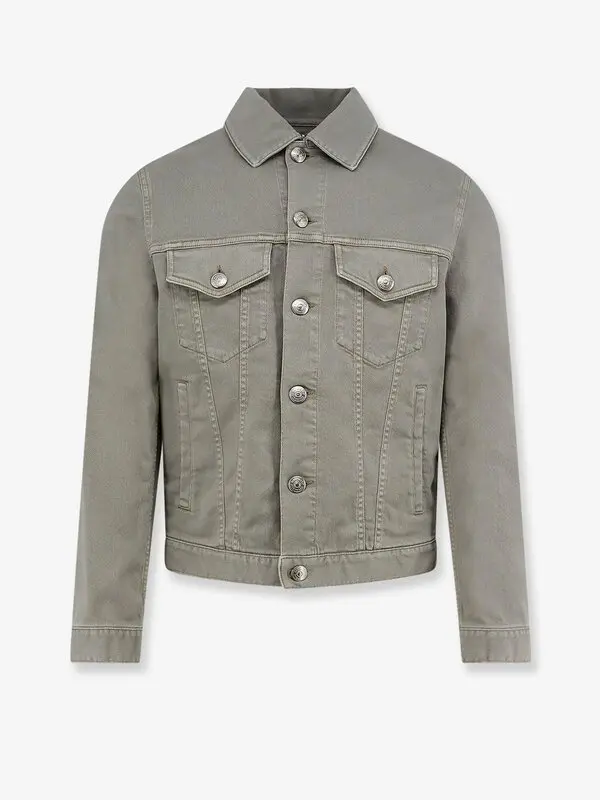 Brunello Cucinelli Grey Denim Jacket