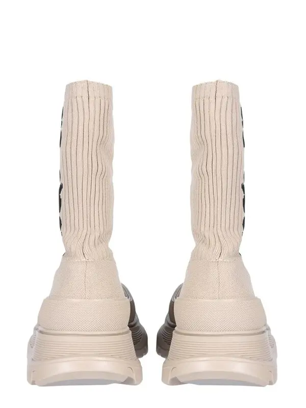 Alexander McQueen Tread Slick Boot - Cream