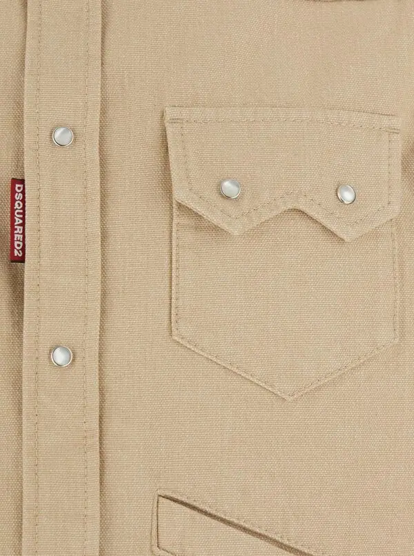 Dsquared2 Cotton Classic Collar Jacket - Multicolor
