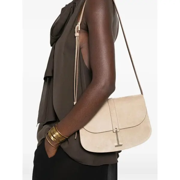TOM FORD Neutrals Satchels & Cross Body Bags - Cream