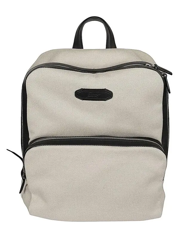 Brioni Canvas Backpack - Multicolor