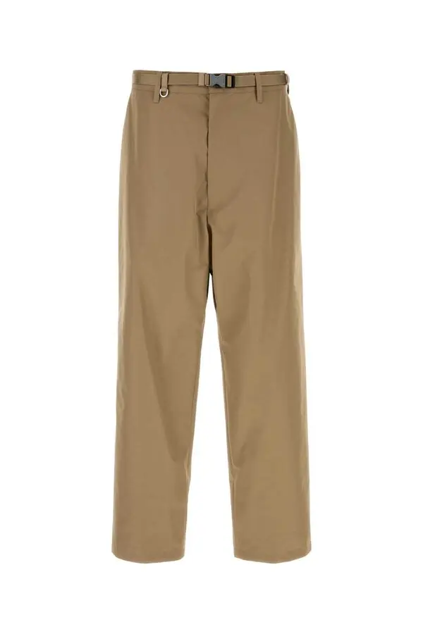 Prada Cappuccino Tech Fabric Pant