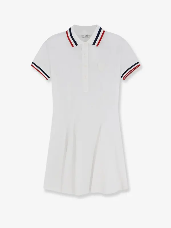 Brunello Cucinelli Stretch Cotton Piquet Mini Dress - Multicolor
