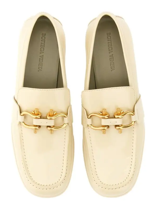 Bottega Veneta Moccasin Monsieur - White