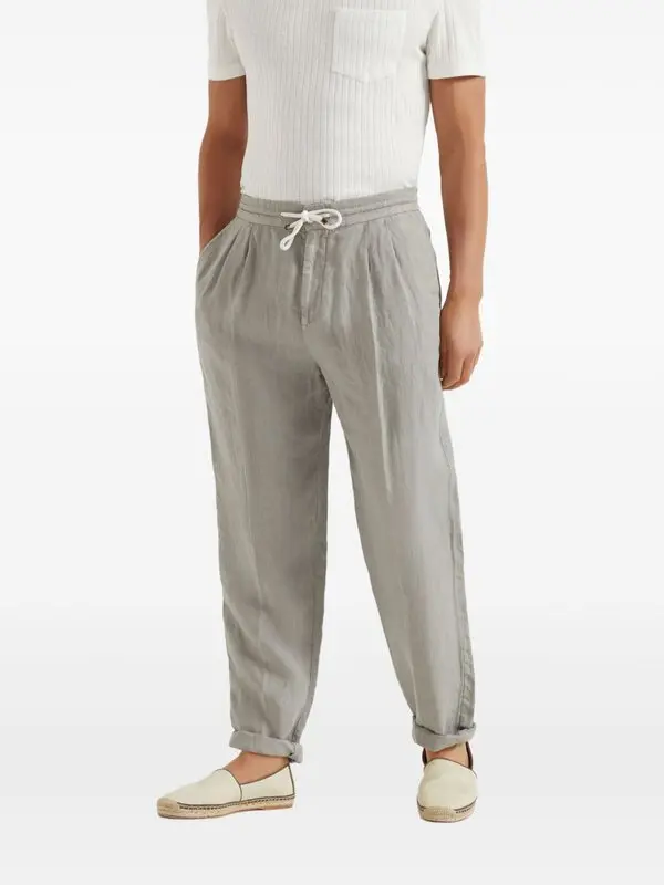 Brunello Cucinelli Linen Trousers