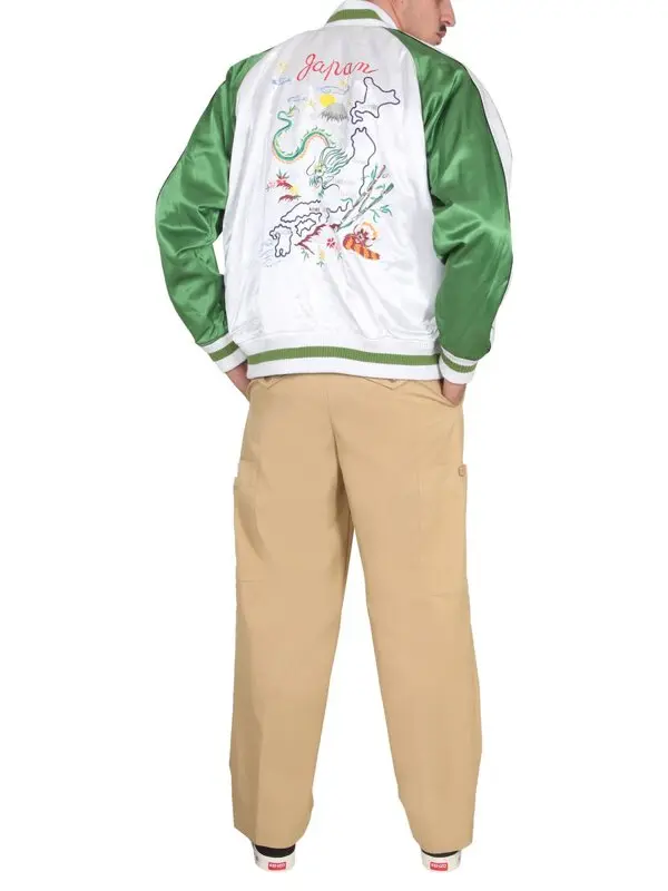 Kenzo Double Face Bomber Jacket France Japan