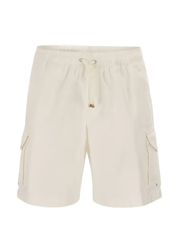 Brunello Cucinelli Cotton Shorts - Multicolor