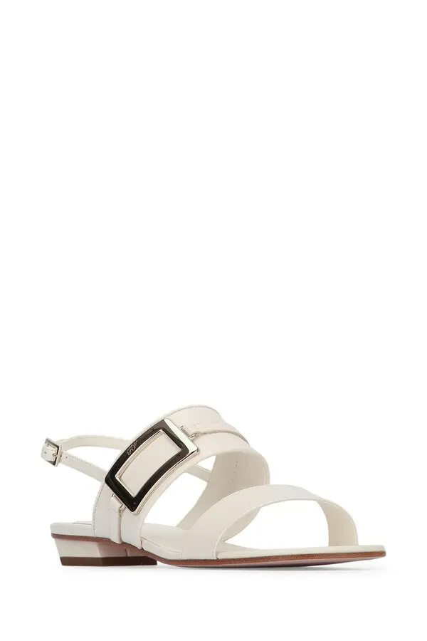 ROGER VIVIER Metal Buckle Sandals