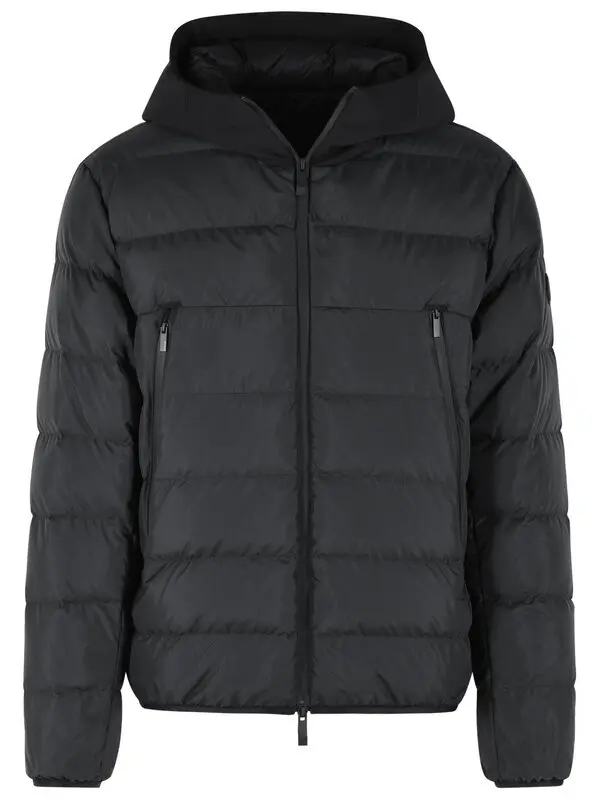 Moncler Vega' Polyester Down Jacket - Black