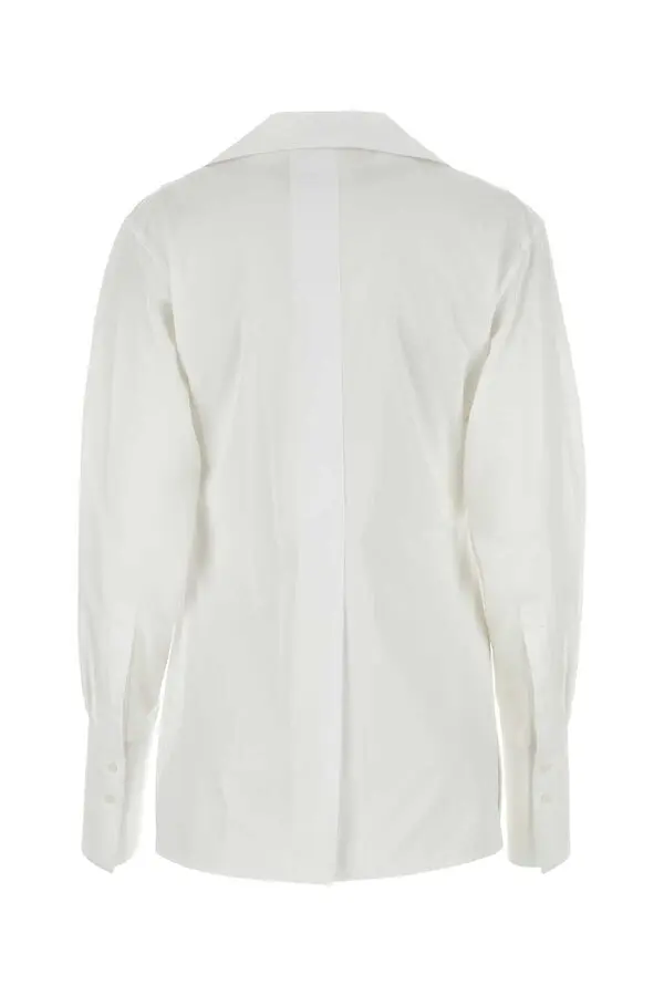 Givenchy Wrap Poplin Shirt - White