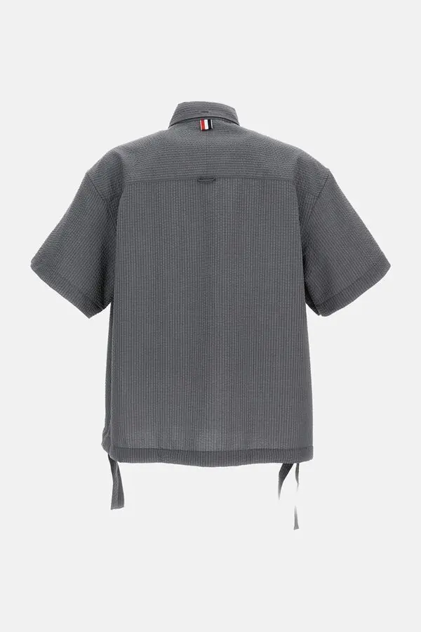Thom Browne Short-sleeve Oversize Shirt