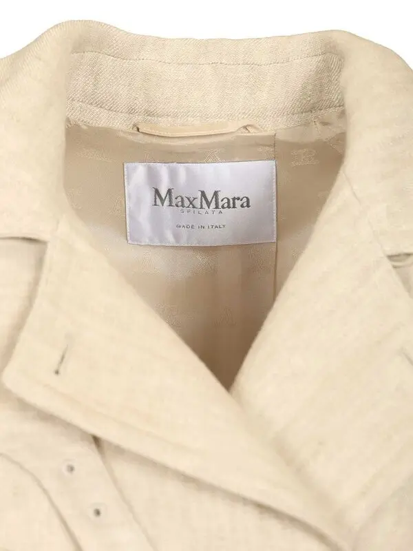 Max Mara Trench Double Breasted Coat