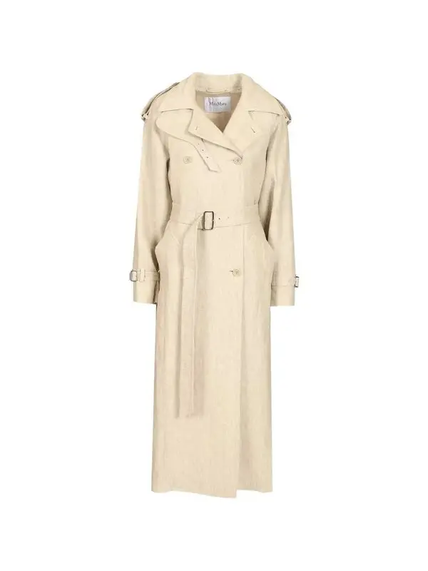 Max Mara Trench Double Breasted Coat