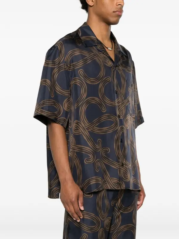 Loewe Printed Silk Shirt