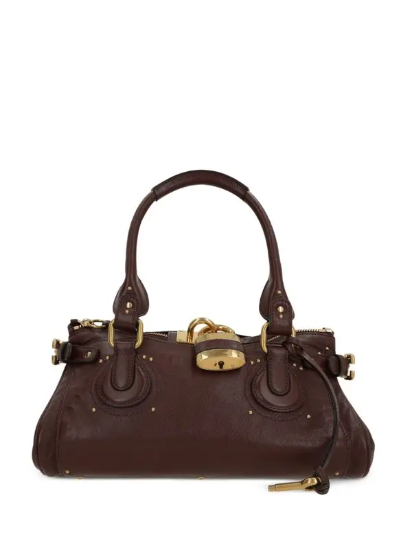 Chloé Paddington Leather Shoulder Bag - Multicolor