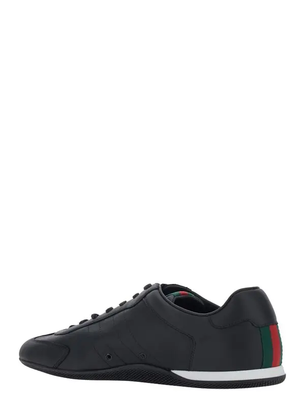 Gucci Leather Low Top Sneakers