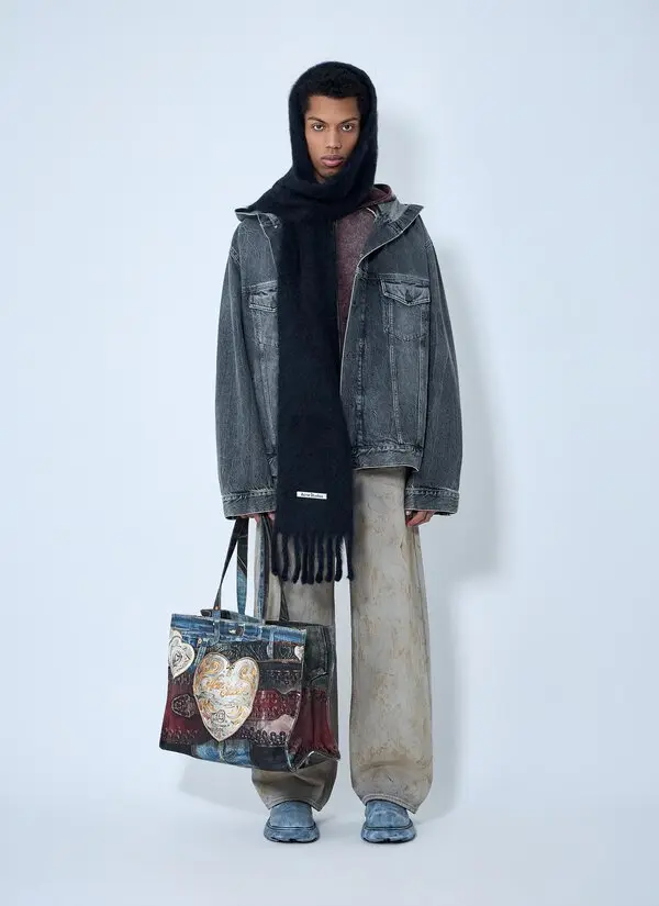 Acne Studios Hooded Denim Jacket