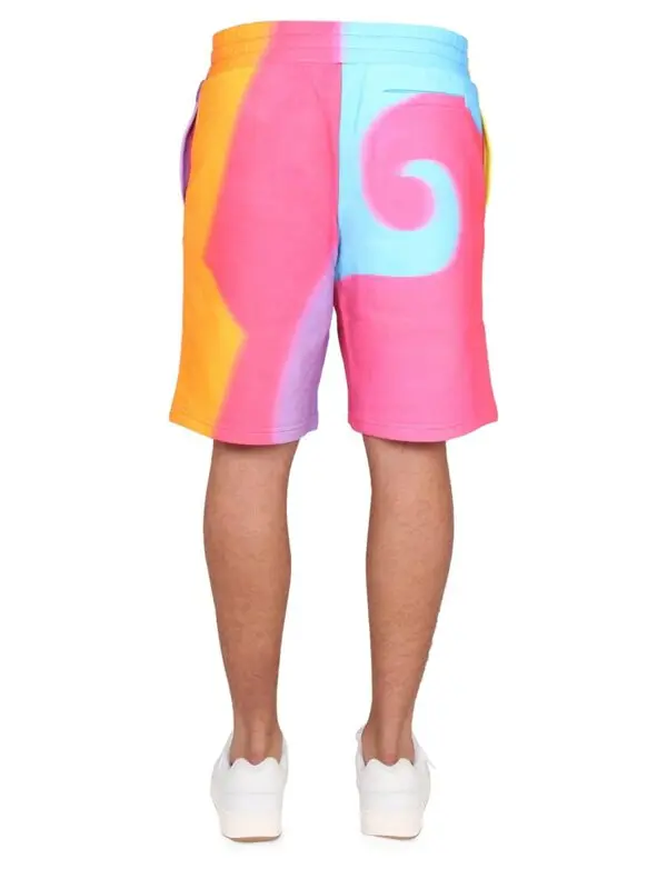 Moschino Sweatshirt Bermuda Shorts - Multicolor