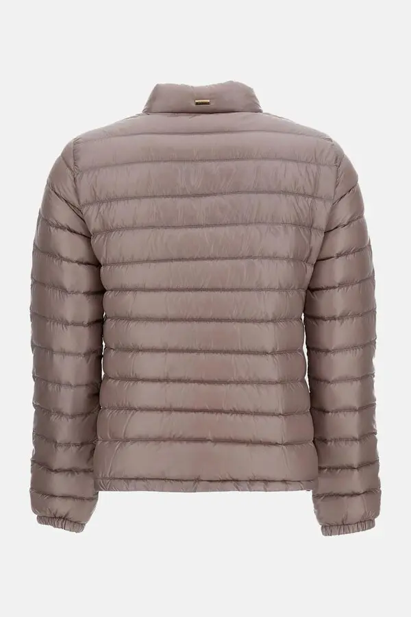 Herno Short Down Jacket With Pockets - Multicolor
