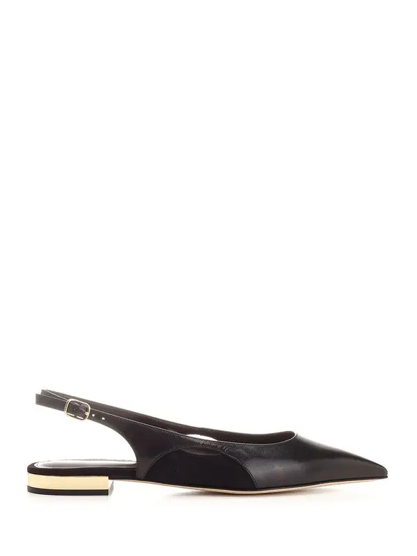 Chloé Saada Slingback Pumps - Black