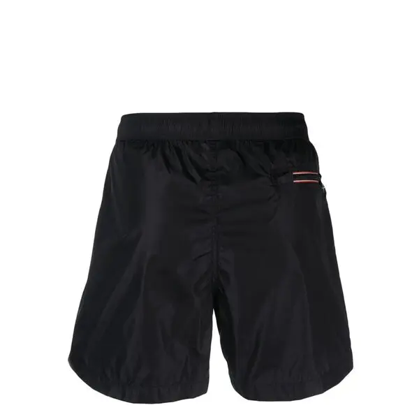 Moncler Beachwear Swim Shorts - Blue