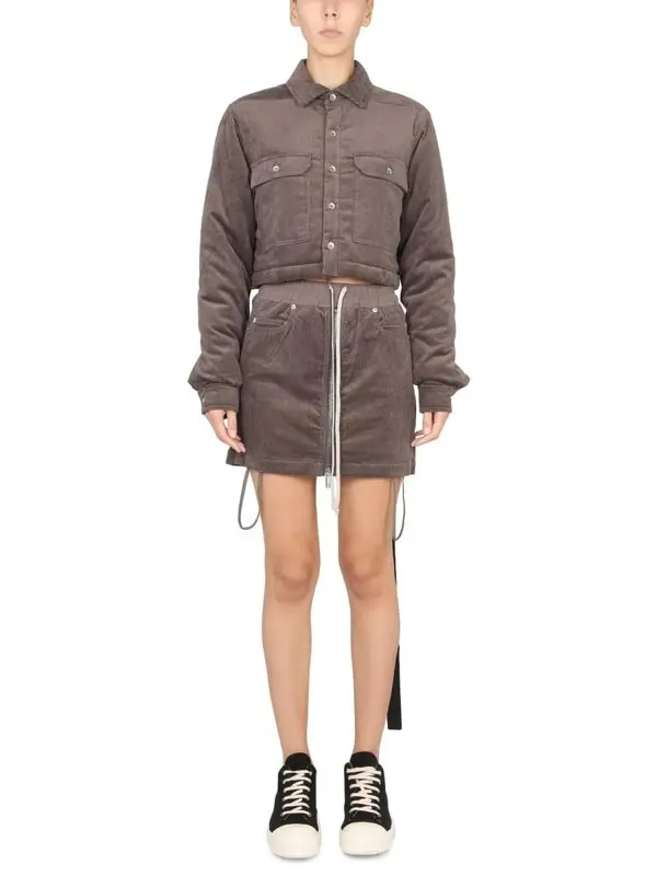 Rick Owens Cropped Jacket - Multicolor