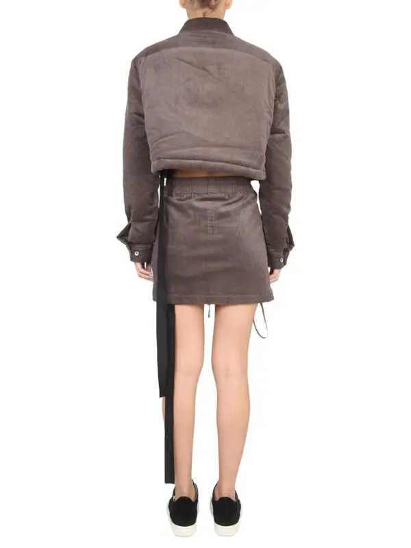 Rick Owens Cropped Jacket - Multicolor