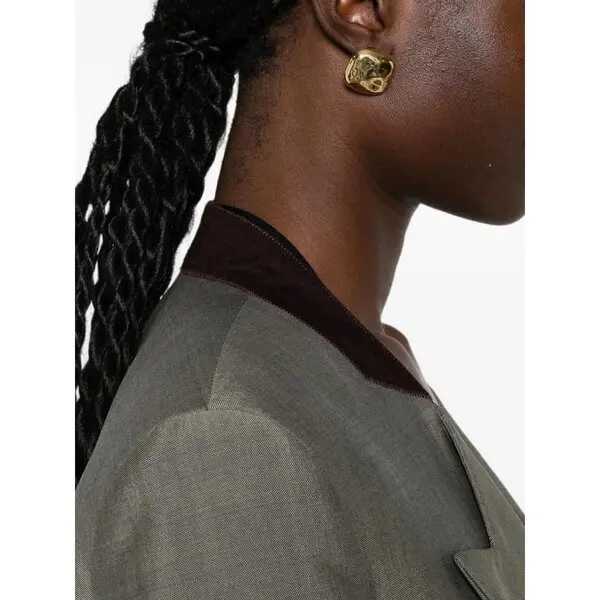 Victoria Beckham Grey Jackets Blazers