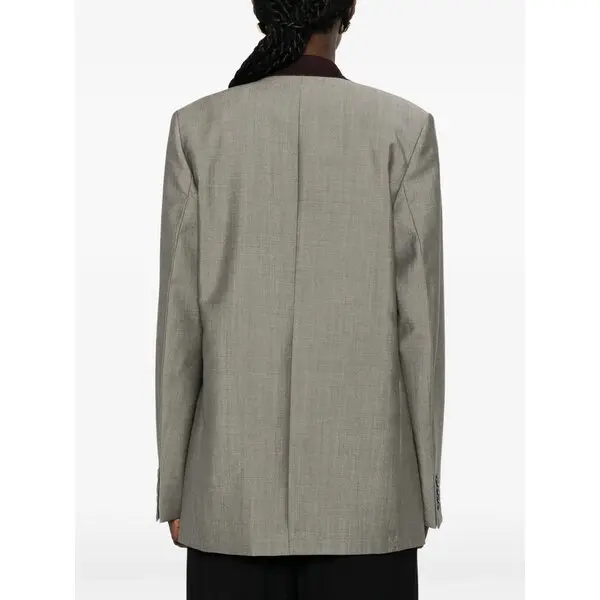 Victoria Beckham Wool-blend Double-breasted Blazer