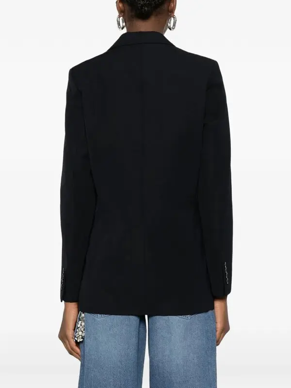 A.p.c. Single-breasted Wool Blend Blazer