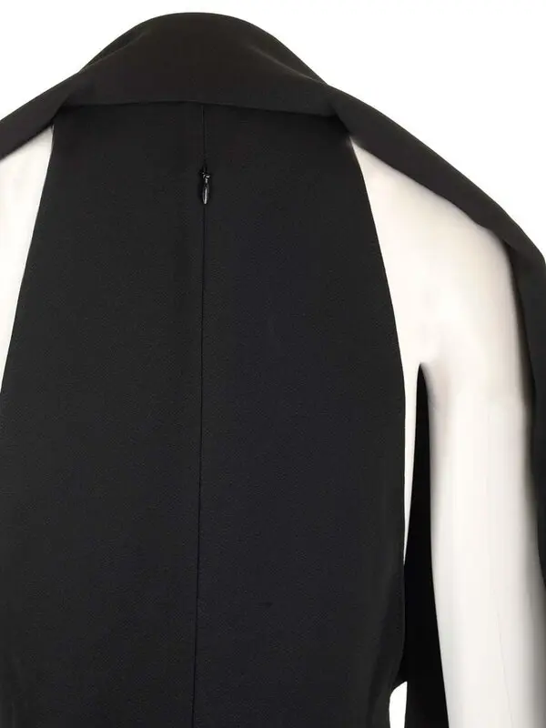 Chloé Cape Sleeves Mini Dress