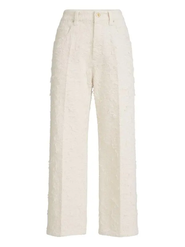 Brunello Cucinelli Cotton Trousers - Multicolor