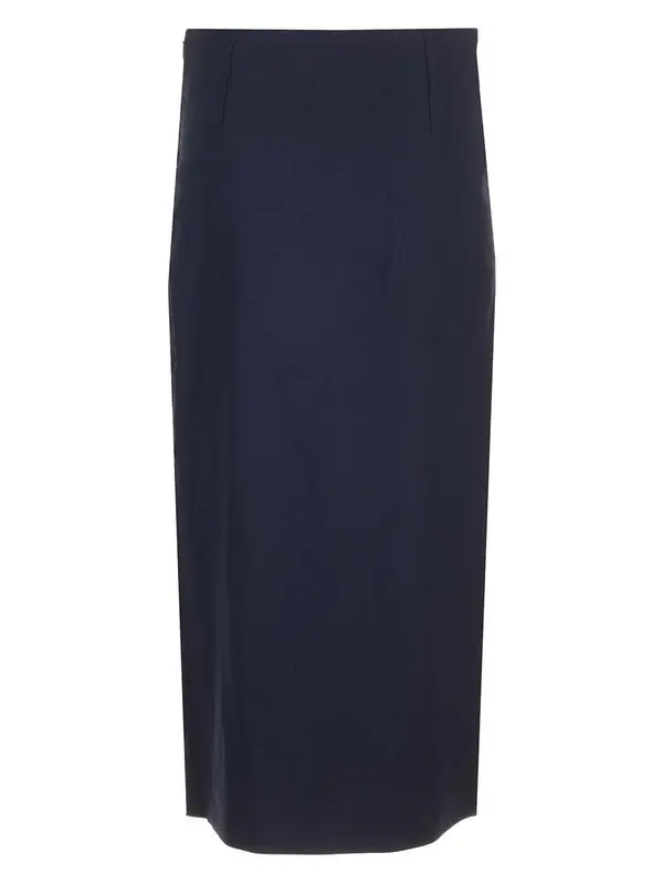 Chloé Wool Midi Skirt