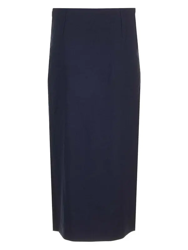 Chloé Wool Midi Skirt
