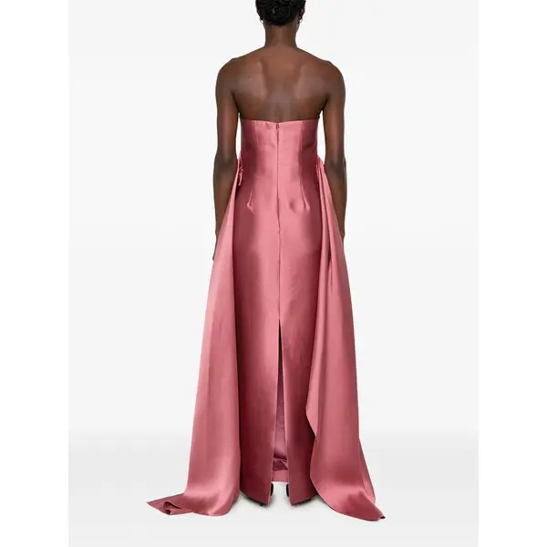 Solace London Strapless Evening Dress