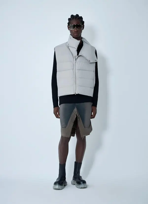Rick Owens Flight Quilted Vest