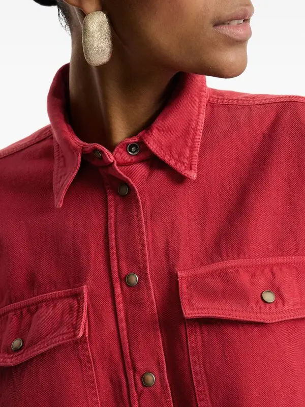 Brunello Cucinelli Cotton And Linen Blend Shirt - Multicolor