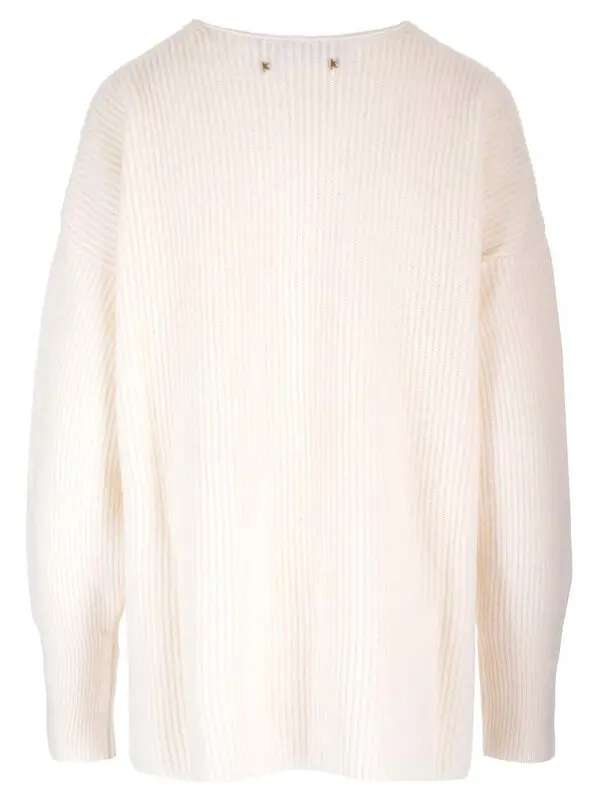 GOLDEN GOOSE Ribbed Wool Sweater