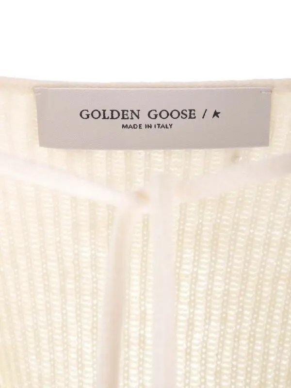 GOLDEN GOOSE Ribbed Wool Sweater
