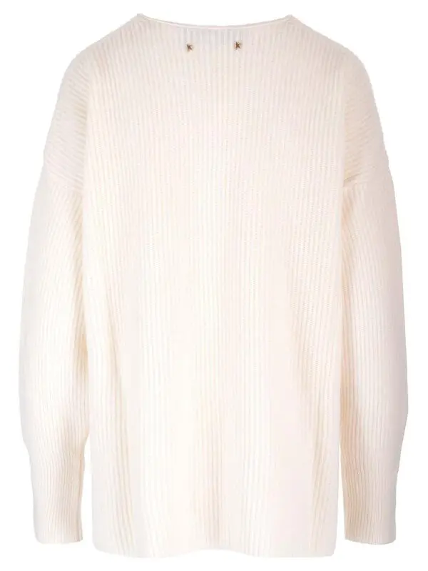 GOLDEN GOOSE Ribbed Wool Sweater