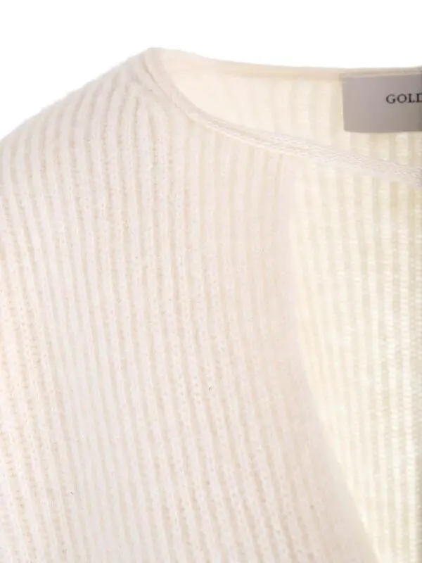 GOLDEN GOOSE Ribbed Wool Sweater