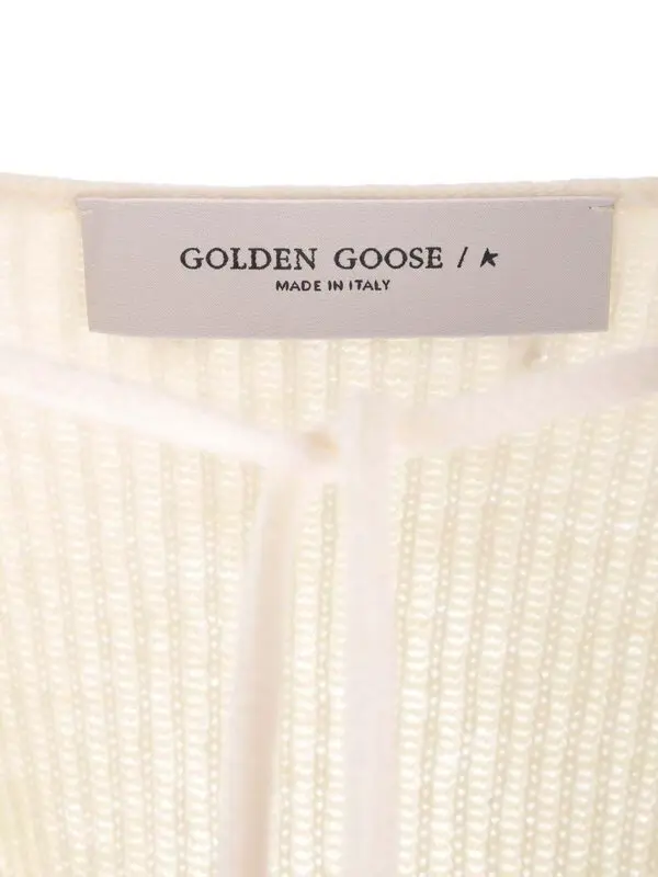 GOLDEN GOOSE Ribbed Wool Sweater