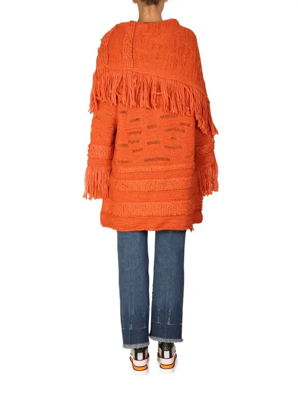 Stella McCartney Knitted Textured Coat