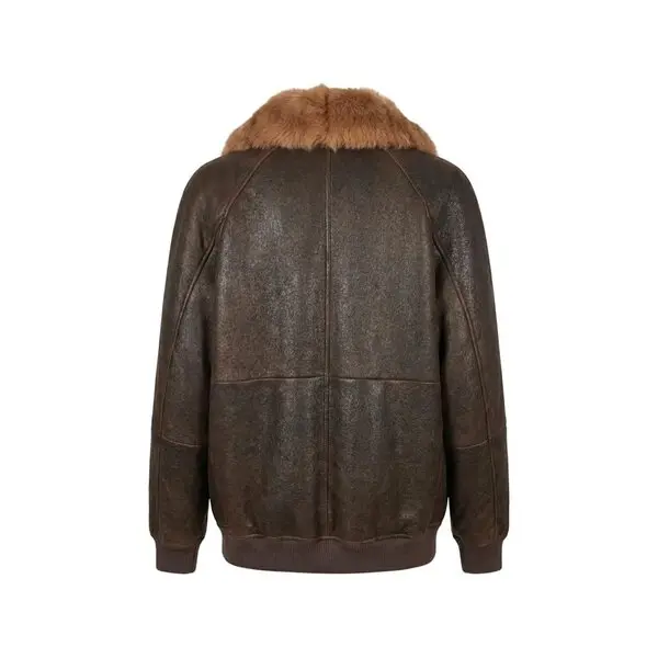 Brunello Cucinelli Jackets Leather Jackets - Brown